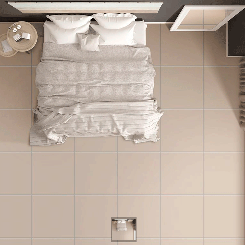 Piso Bege Brilho Esmaltado Bold 62x62 | Almeida | Revest - Revest