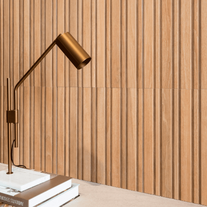 Revestimento Caramelo Esmaltado Retificado 45x90 | Elaine - Revest