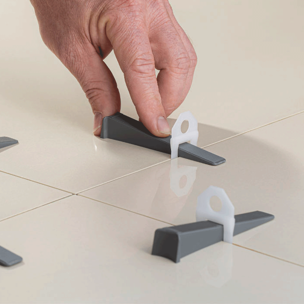 Nivela Piso Fit (base) 1,0mm Pacote 50 Peças Azul - Nivela Piso - Revest Nivela Piso Fit (base) 1,0mm Pacote 50 Peças Azul - Nivela Piso - Revest