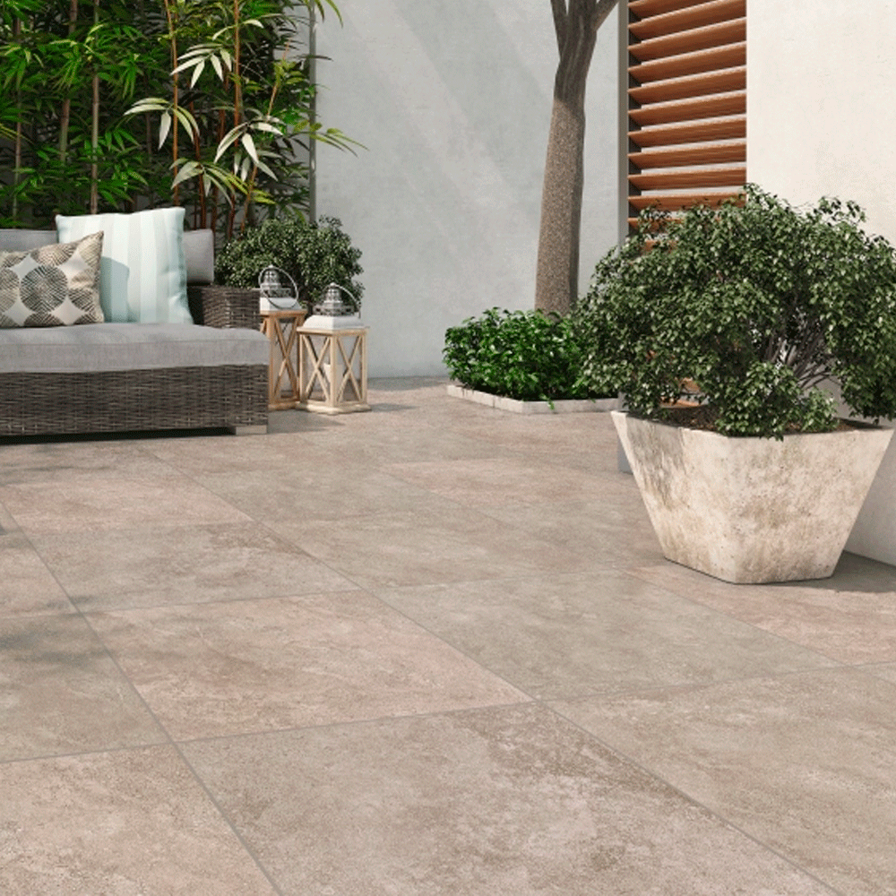 Piso Magno Plus Ad Marrom Retificado 61x61 - Cecafi - Revest